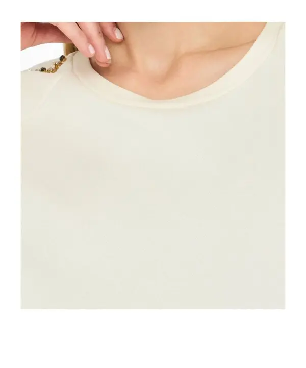 Liu Jo Embellished Crewneck Sweatshirt