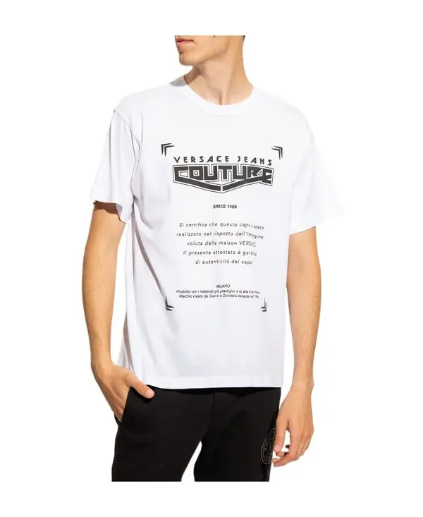 Versace Logo Statement T-shirt