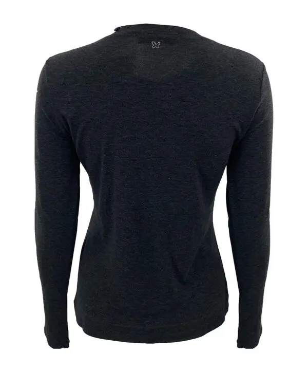 Max Mara Long-sleeved T-shirt - Black
