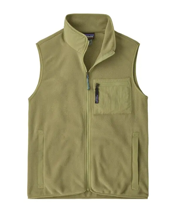 Patagonia Synchilla Zip Pocket Vest - Green