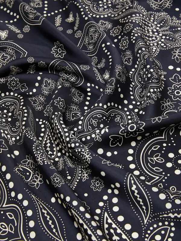 Max Mara Square Silk Scarf