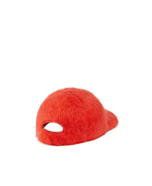 Gucci Double G Mohair Baseball Cap