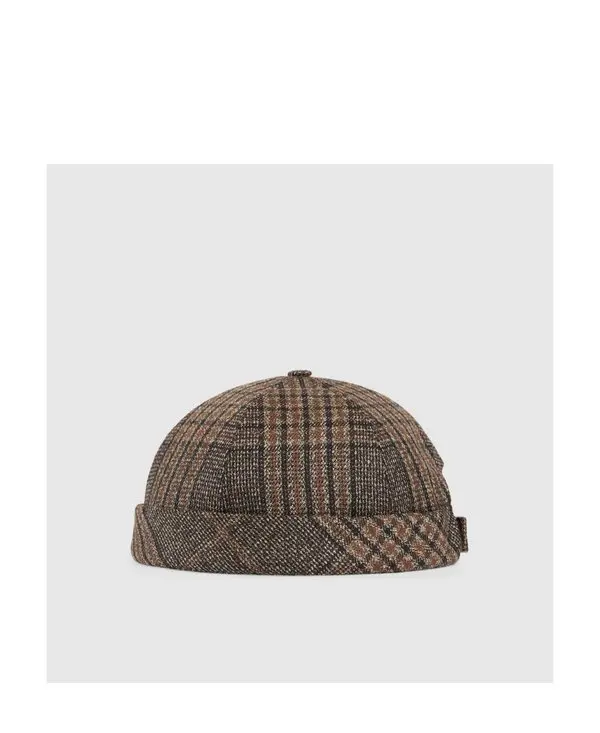 Gucci Check Cotton Double G Hat