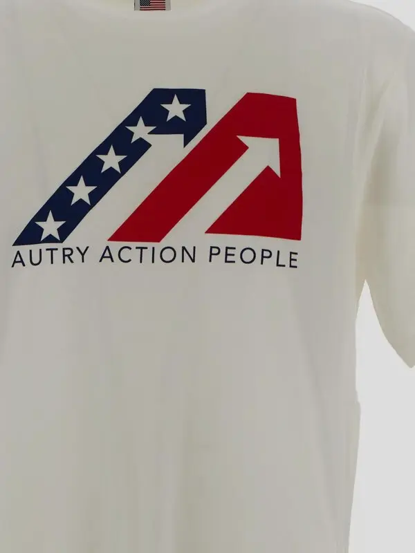 AUTRY Graphic Printed Crewneck T-shirt