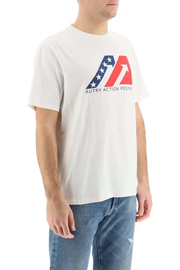 AUTRY Graphic Printed Crewneck T-shirt