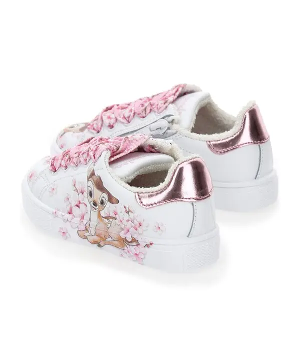 Monnalisa X Disney Bambi Print Sneakers