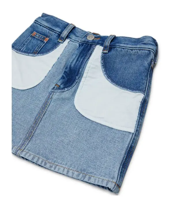MAISON MARGIELA Contrasting Pocket Denim Skirt