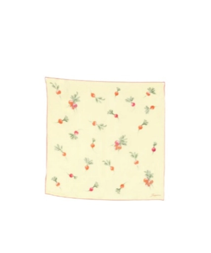 Jacquemus Patterned Scarf - Yellow