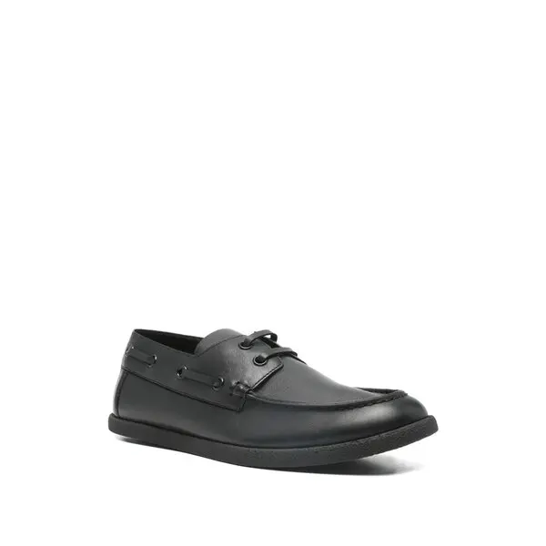 THE ROW Lace-up Boat Shoe