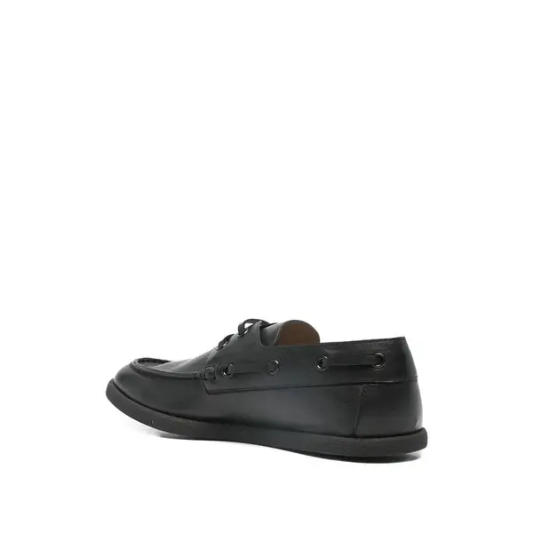 THE ROW Lace-up Boat Shoe