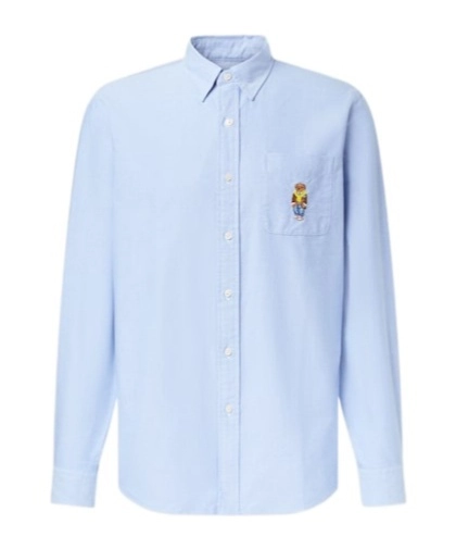 Polo Ralph Lauren Polo Bear Cotton Shirt - Blue