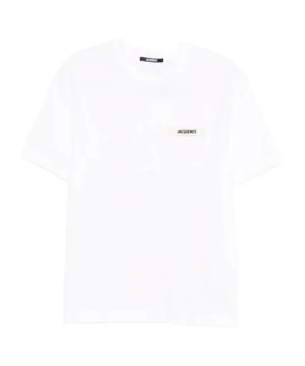 Jacquemus Crew Neck Short-sleeved T-shirt - White
