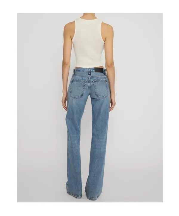 FRAME High-rise Wide-leg Jeans - Rapture