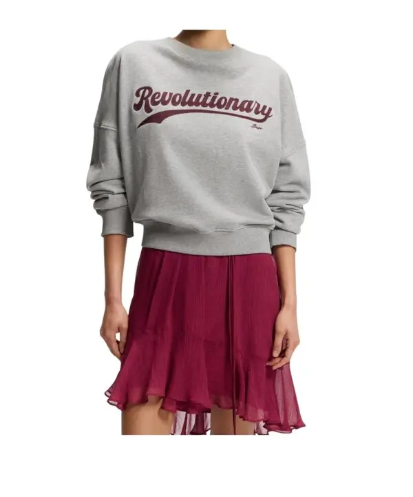 Hugo Boss Long Sleeve Crewneck Sweatshirt With Graphic Detail