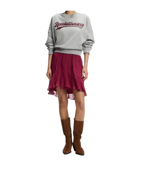 Hugo Boss Long Sleeve Crewneck Sweatshirt With Graphic Detail