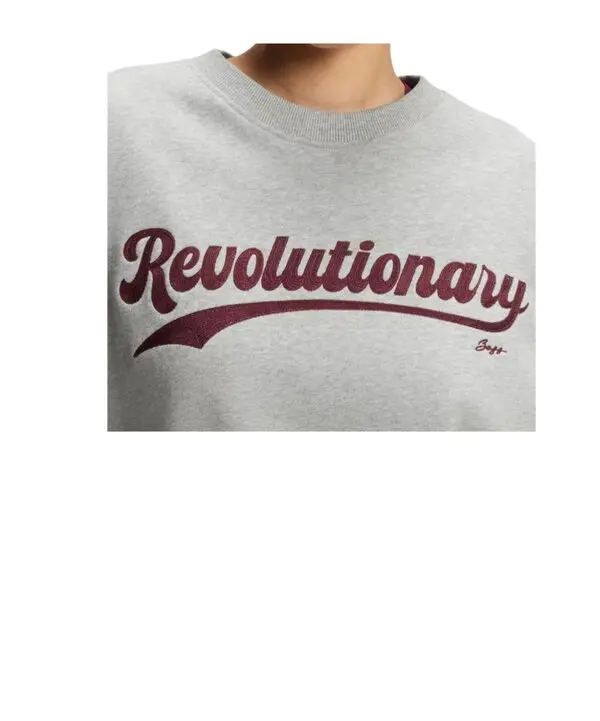Hugo Boss Long Sleeve Crewneck Sweatshirt With Graphic Detail