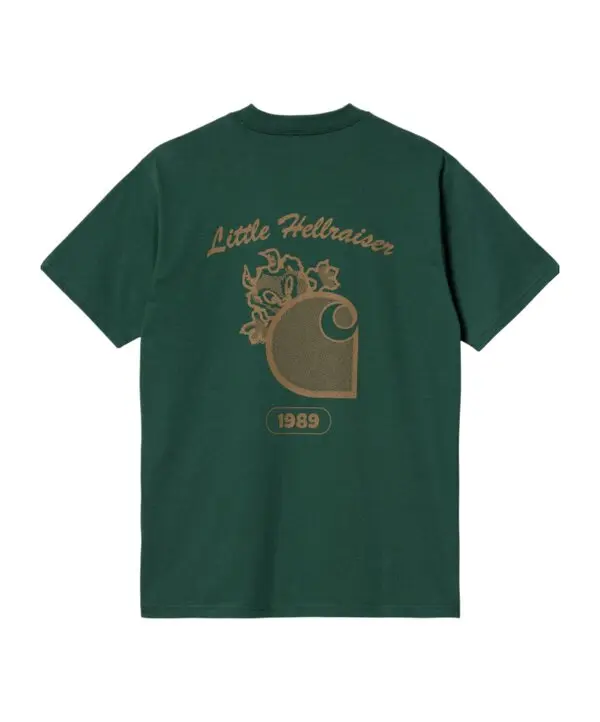 Carhartt Work In Progress T-shirt With Round Neck And Short Sleeves - Green