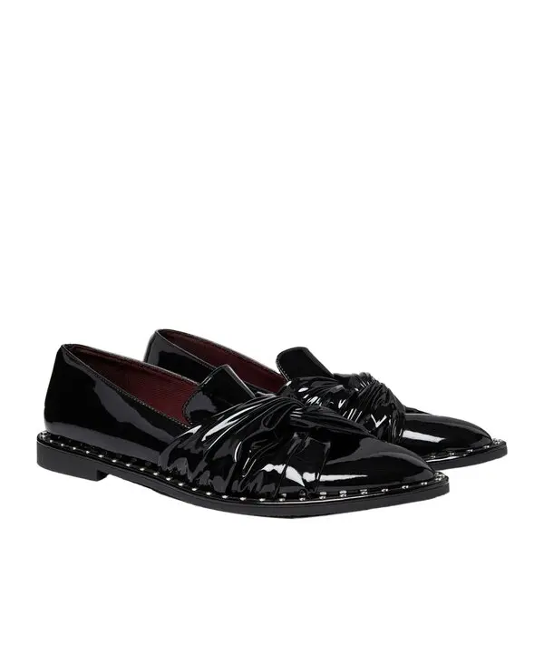 Stella McCartney Twisted Rope Type Loafer Shoes