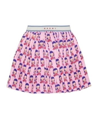 Marni Pleated Skirt - Pink