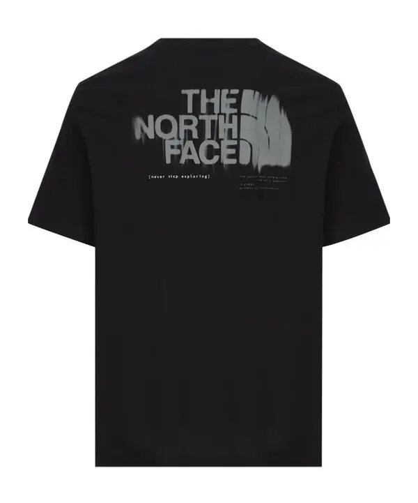 The North Face Item O-neck Short-sleeved T-shirt - Black