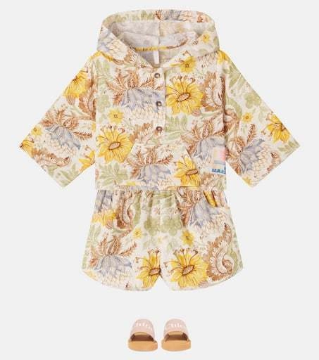 Zimmermann Floral Hooded Cotton Top
