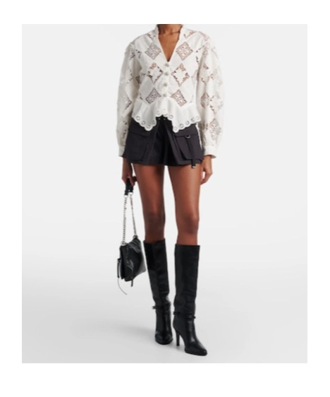 Isabel Marant Étoile Barta Cotton Shorts