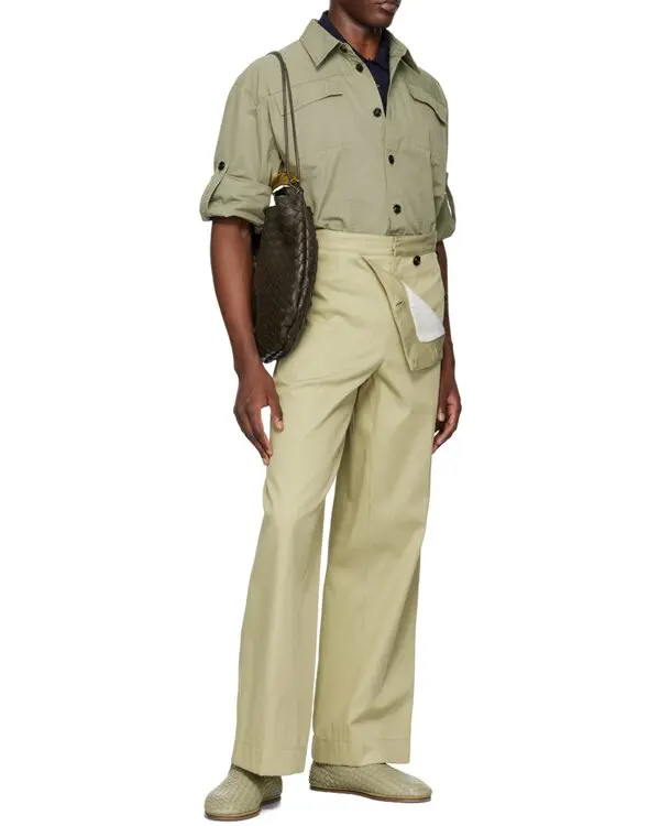 Bottega Veneta Light Cotton Twill Overshirt