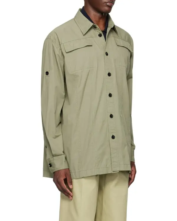 Bottega Veneta Light Cotton Twill Overshirt