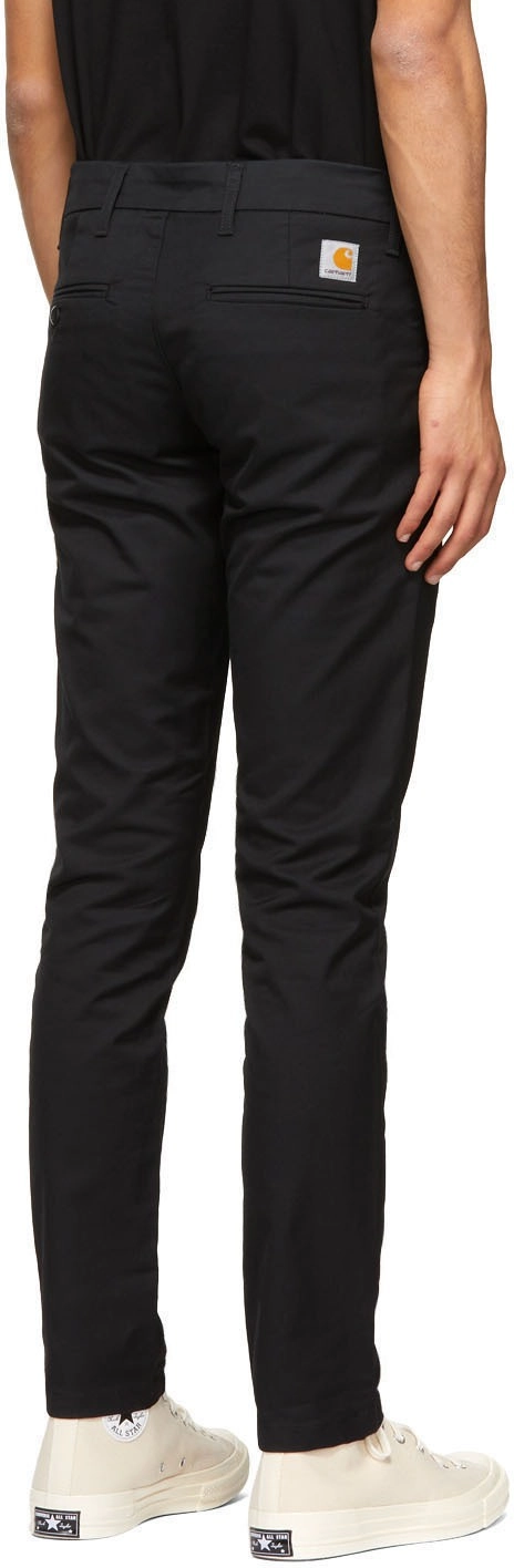 Carhartt Work In Progress Slim Fit Chinos With Zip Fly And Label Detail