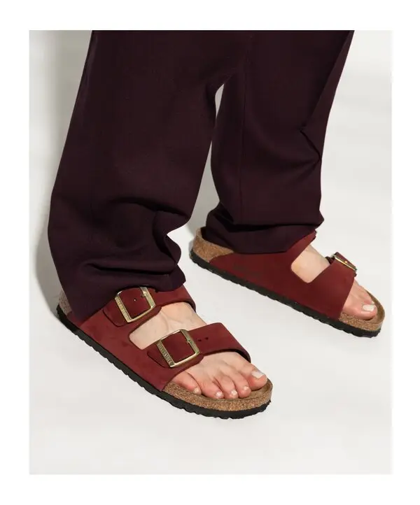 BIRKENSTOCK Uji Slip-on Sandals With Buckle Detail