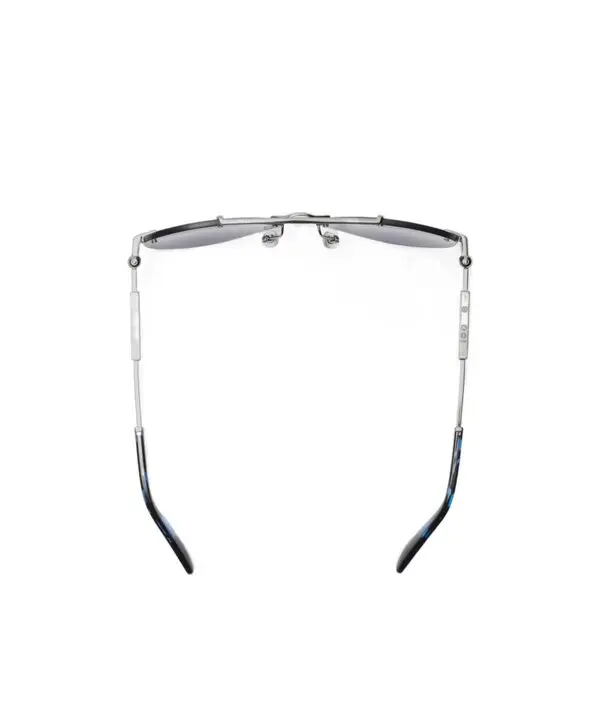 Burberry Aviator Sunglasses With Engraved Logo Detail