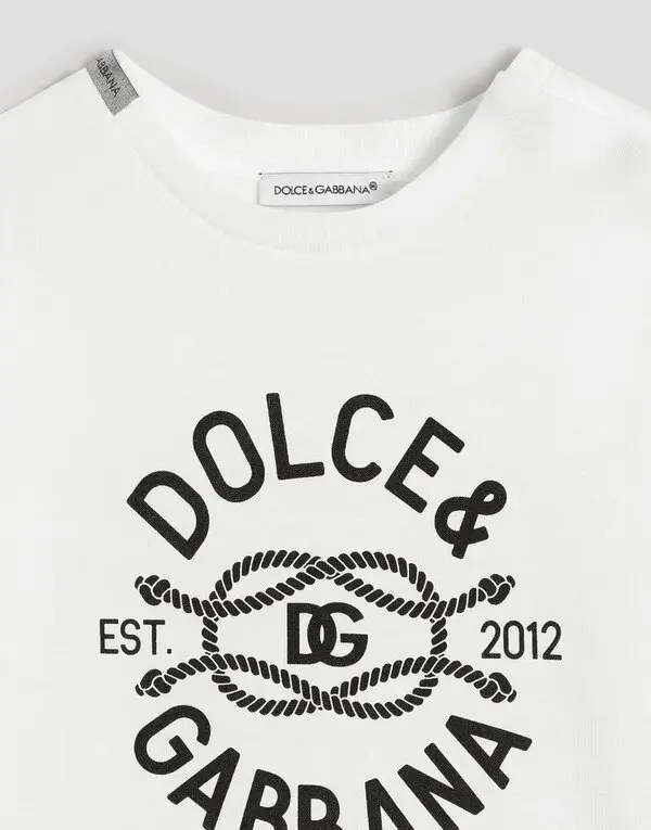 Dolce & Gabbana Jersey T-shirt With Logo