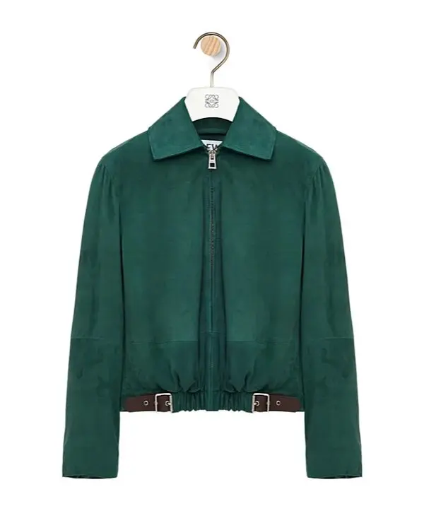 Loewe Belted Jacket - Green
