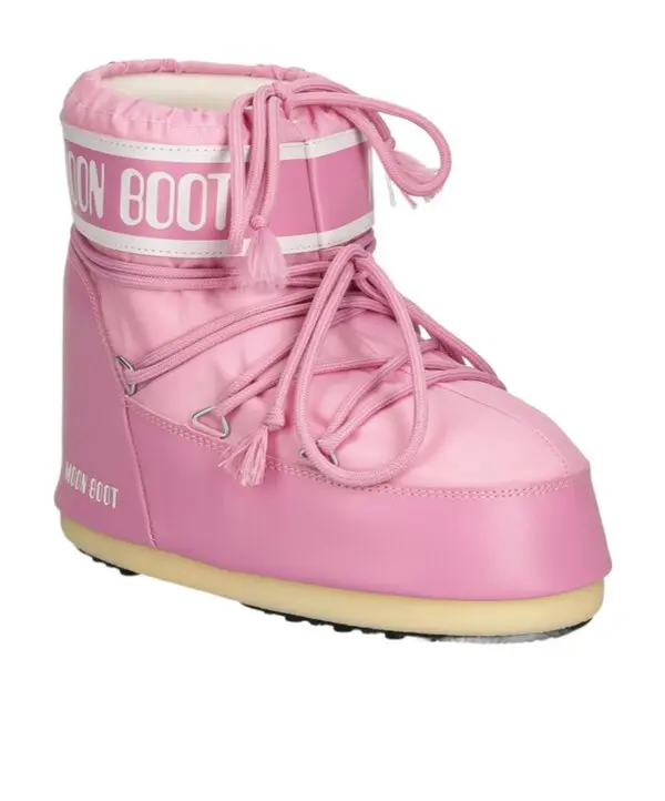 Moon Boot Icon Logo Printed Lace-up Boots
