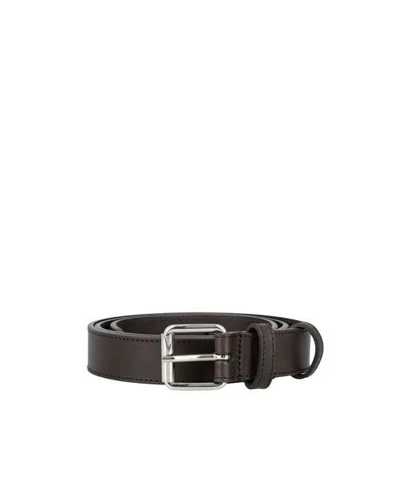 Comme Des Garçons Buckle Fastened Belt - Brown