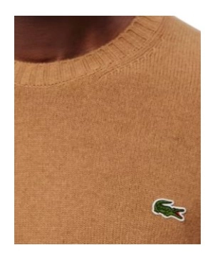 Lacoste Logo Patch Crewneck Jumper