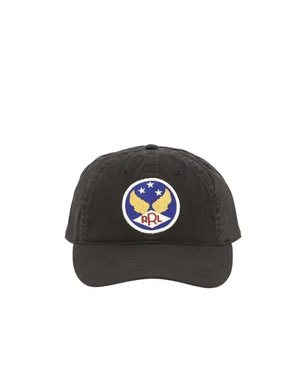 Ralph Lauren Logo Patch Cap - Black
