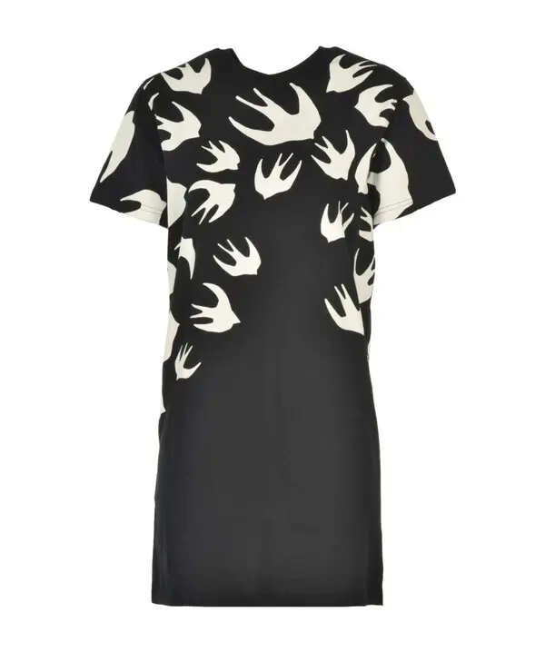Alexander McQueen T-shirt Dress - Black