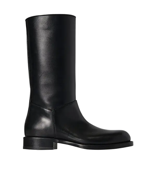 THE ROW Nobilis Riding Boots - Black