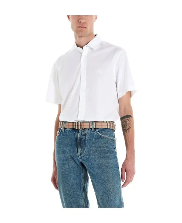 Burberry Lapel Casual Shirt