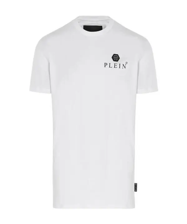 Philipp Plein Logo-print Cotton T-shirt - White