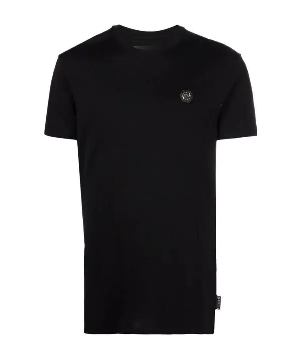 Philipp Plein Logo Crew-neck T-shirt - Black