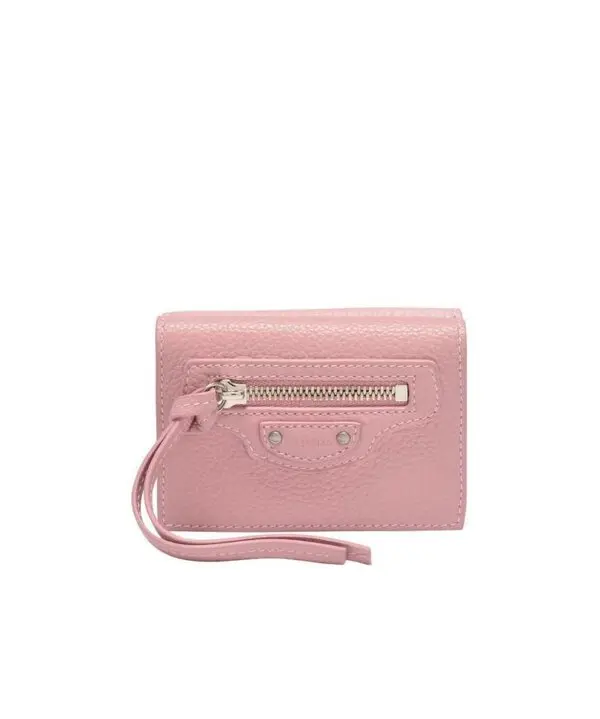 Balenciaga Logo Wallet - Pink