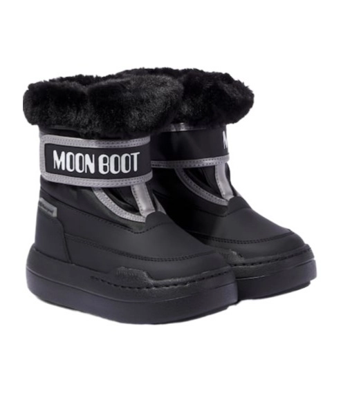 Moon Boot Short Padded Snow Boots - Black
