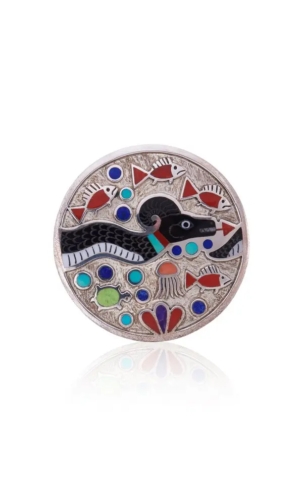 MAHNAZ COLLECTION Sterling Silver Pendant, Ruddell And Nancy Laconsello - Multi
