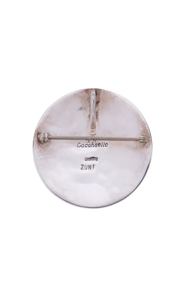 MAHNAZ COLLECTION Sterling Silver And -stone Pendant/brooch