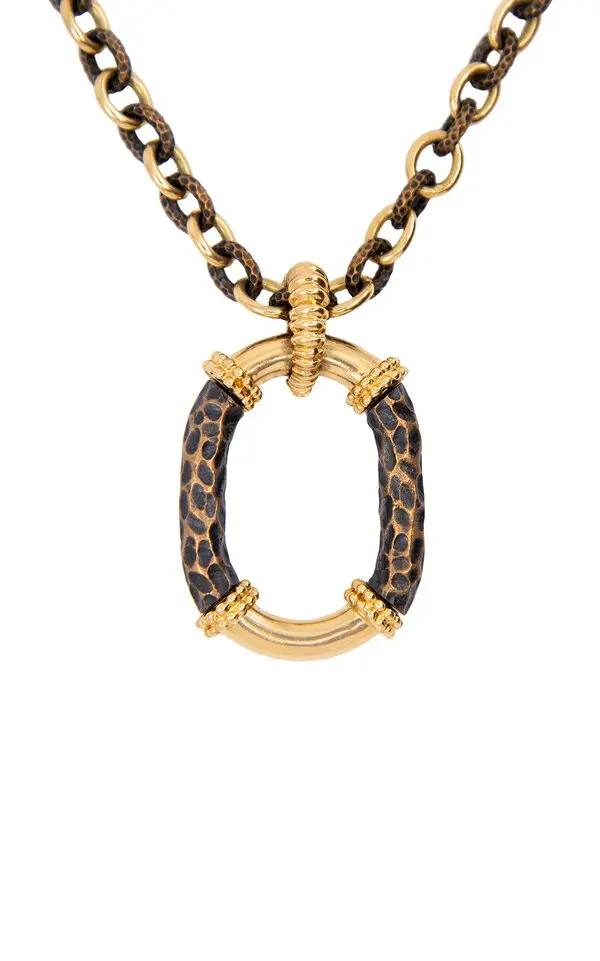 MAHNAZ COLLECTION 18k Yellow Airan Necklace Boucheron, C. 1970 - Gold