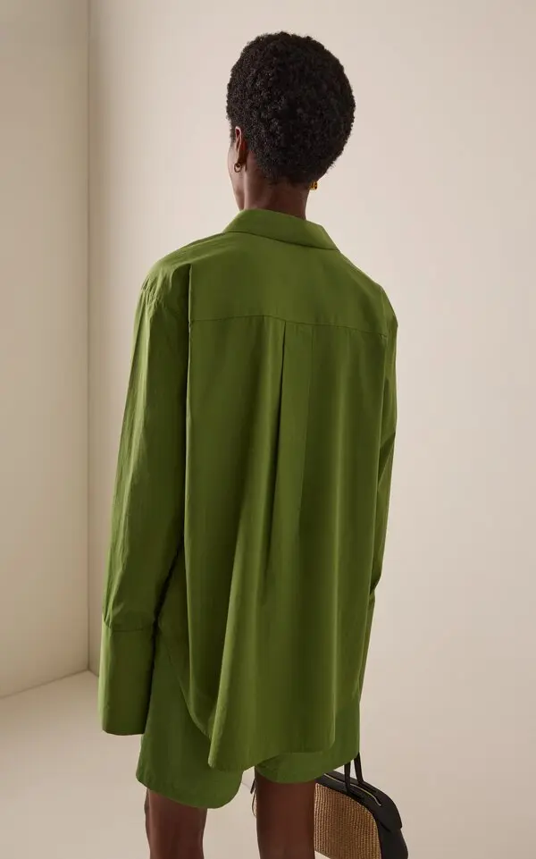 THE ANTEROS Presley Organic Cotton Poplin Shirt