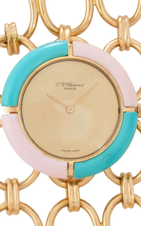 MAHNAZ COLLECTION Chopard 18k Yellow Gold Manual Winding Watch