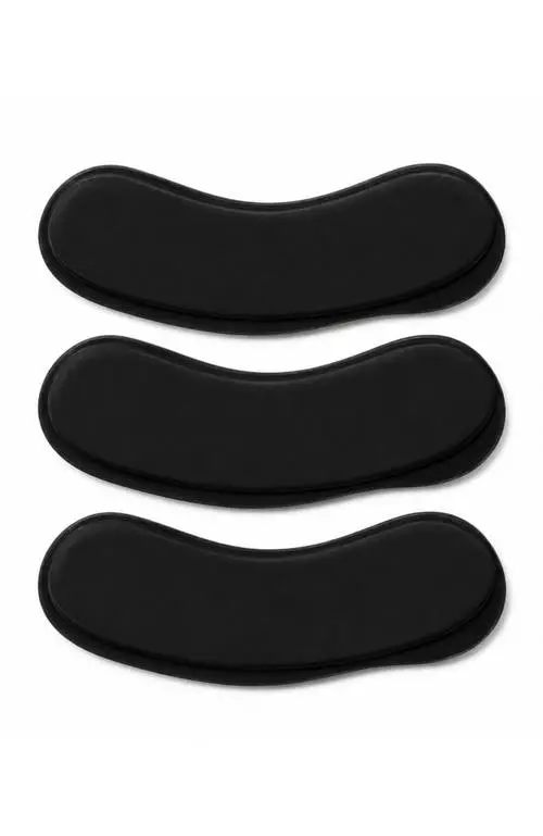 LECHERY® 3-pack Heel Liners - Black